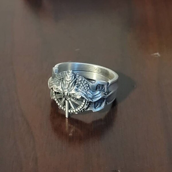 Ring of Legend Lucii, Handmade Final Fantasy Ring, Regis Lucis Caelum ...