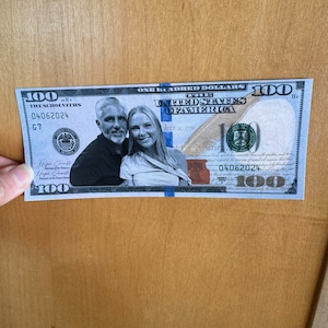 Personalized Money, Fake Money, Prop Money, Your Face on Money, 20 ...