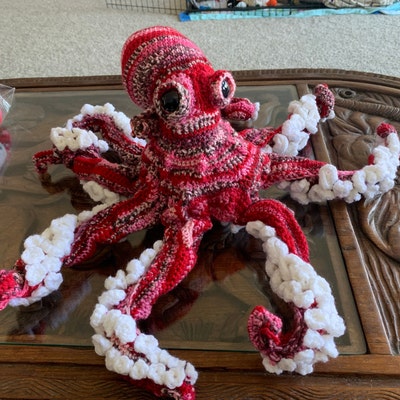 Realistic Octopus Crochet Pattern by Crafty Intentions DIGITAL - Etsy