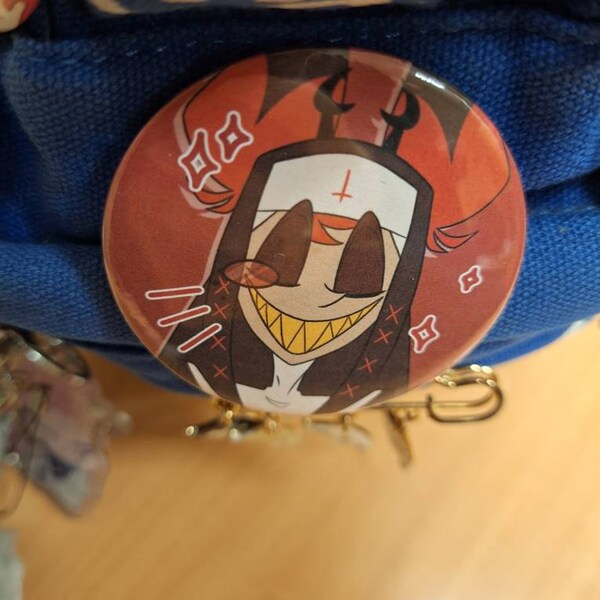 Helluva Boss 58mm Circle Pin Badges - Etsy