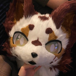 Kig Fur Head, Cute Furry Mask Head, Furi Cos, New Fur Suit Head, Kig ...