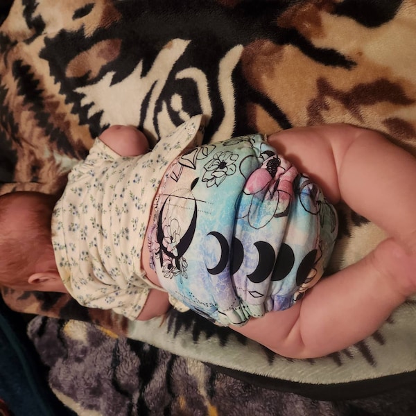 Mushrooms & Daisies LBB OS Ai3 Cloth Diaper Onesize AWJ Inner Handmade ...