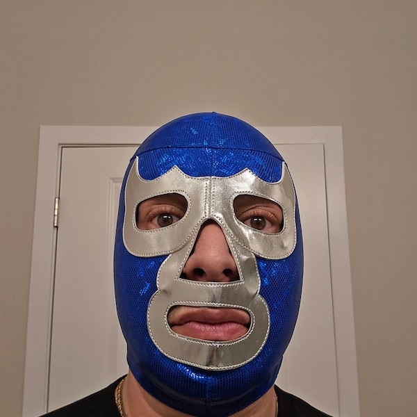 Hand Made DEVIL MASK Wrestling Mask Luchador Costume Wrestler Lucha ...