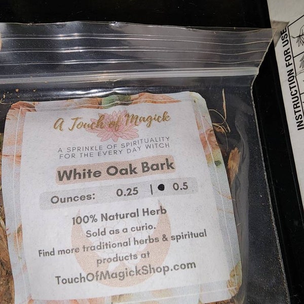 White Oak | Quercus Alba | 0.5 Oz | Traditional Herbs | Use in Spell ...