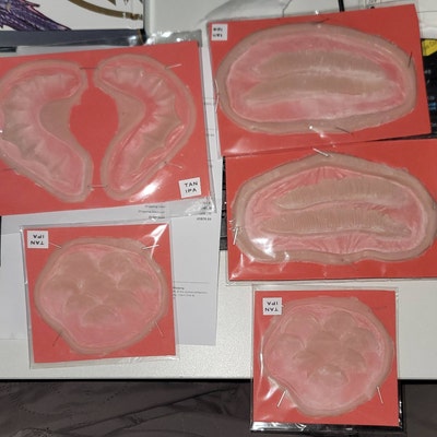 Mermaid Gills Silicone Prosthetics PAIR Latex Free Unpainted ...