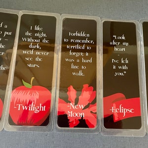 The Selection Series Quote Bookmarks - Etsy
