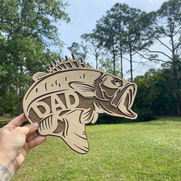 Bass Father's Day Sign-dad-grandpa-uncle-papa-blank One for ...