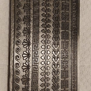 Multiple Shot Vintage Short Plate Impression Dies Customized Jewelry ...