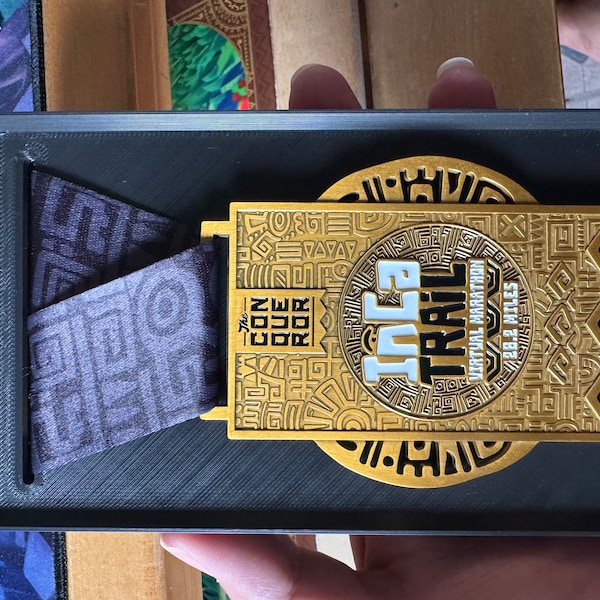 Medal Display Frame | Conqueror Challenge Medals | Wall Display for ...