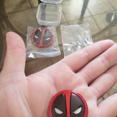 Deadpool Metal Emblem Badge Sticker Decal 5 Pack - Etsy