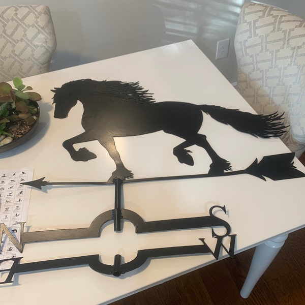 WITCH 4/ Metal Plasmacut Weathervane Roof Decor Weathercock - Etsy