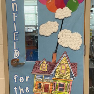 Boho Balloon Birthday Display Classroom Birthday Bulletin Board ...