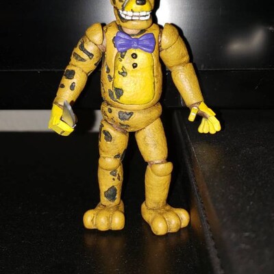 FNAF WAVE 3 Freddy Fazbear Custom Retro Action Figure - Etsy