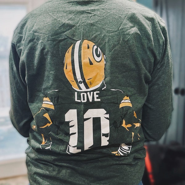 Green Bay Football Long Sleeve Shirt Packers, Packers Long Sleeve Green ...