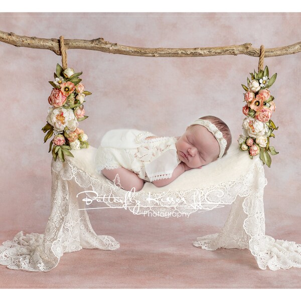 Digital Backdrop Background Newborn Girl or Boy Spring Easter Light ...