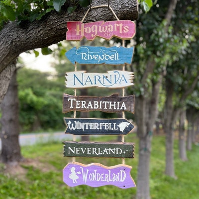 Custom Storybook Sign Set FREE SHIPPING - Etsy