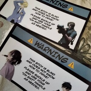 Car Warning Sticker - Etsy