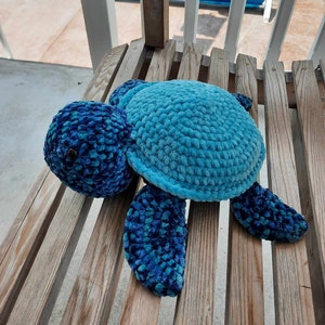 Jumbo Crochet Turtle Pattern Amigurumi PDF (Download Now) - Etsy