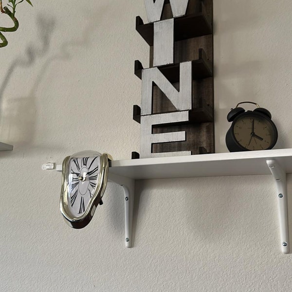 Salvador Dali Melting Desk/shelf Clock With Modern Gift Box Inspired by ...