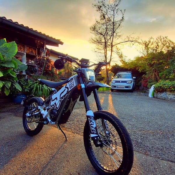 Surron Light Bee X Graphics Kit SLICE BLACK PINK Stickers Grunge ...