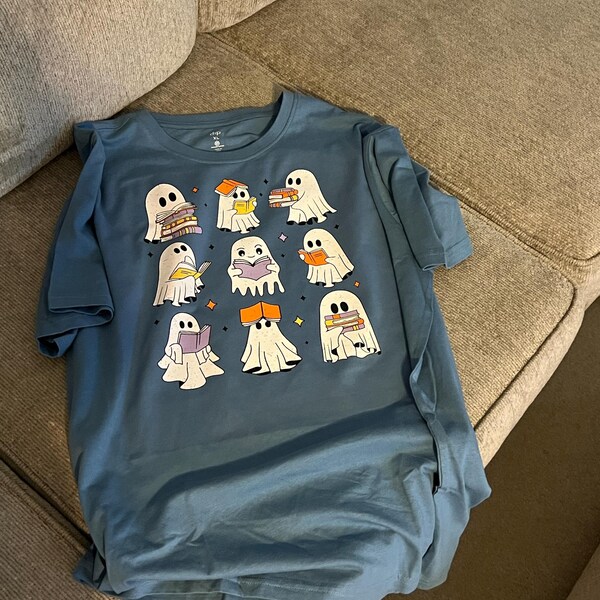 Cute Colorful Neon Boo Ghost Ready to Press, Halloween Boo-jee Dtf ...