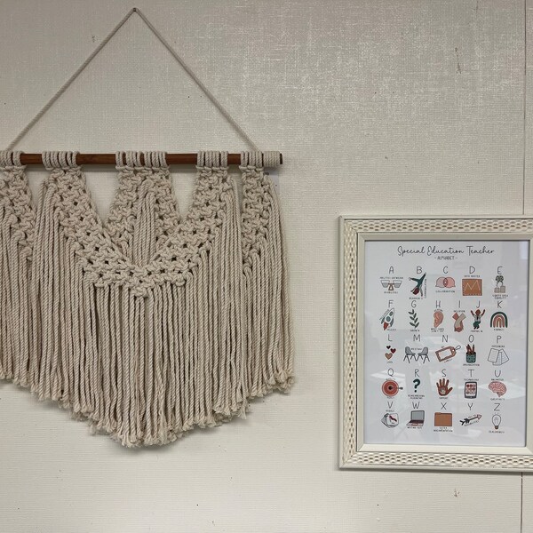 School Librarian Alphabet Print School Librarian Appreciation Gift ...