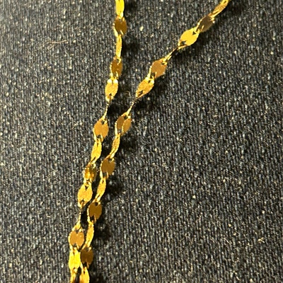 14k Gold Necklace, 14k Gold Chain, Solid Gold Necklace, Solid Gold ...