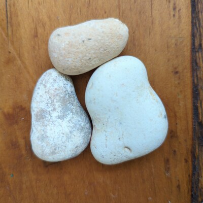 3pc Set Goddess Stone Fairy Stone Menilite Opal Concretion Morocco ...