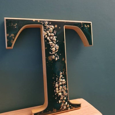 Made to Order Freestanding Letters, Resin on MDF, Custom Home Decor ...