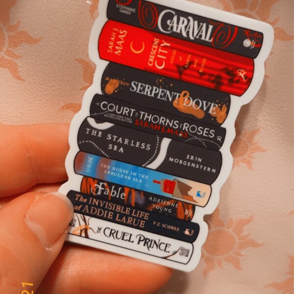 Fantasy Stack Vinyl Sticker - Etsy