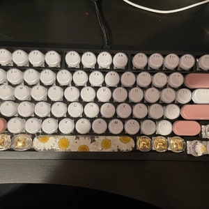 Complete Artisan Koi Fish Keyboard Botanical Bluetooth | Etsy