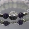Chevron Amethyst Smooth Round Beads 4mm 6mm 8mm 10mm 12mm Approx 15.5 ...