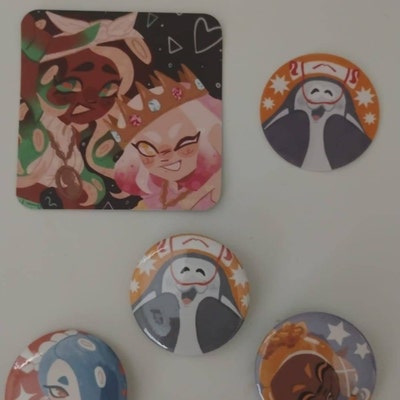 Splatoon Octo Expansion Pairs Prints - Etsy