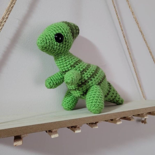 CROCHET PATTERN Amigurumi Parasaurolophus Dinosaur by Mevvsan [PDF ...