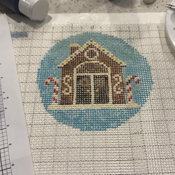 Nutcracker Clara Doll | Hand Painted Needlepoint Canvas | 18 Ct - Etsy