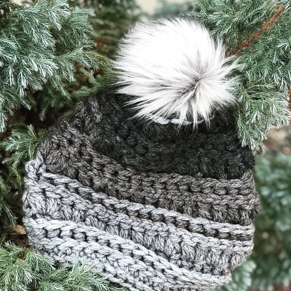 CROCHET PATTERN the Graph Beanie - Base Hat Pattern & Tutorial - Etsy