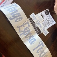 Custom Twitch Username Text Vinyl Decal Sticker Personalized // for Car ...