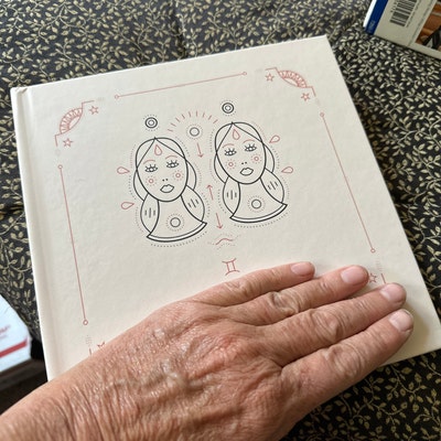 Astrology: Birth Chart Reading in Hardcover Book 100% Personalized Blue ...