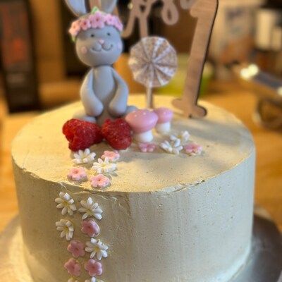 Fondant Figures, 2D Unicorn, Rainbow, Customizable - Etsy