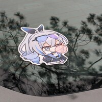 Fu Hua Honkai Impact 3rd Chibi Waterproof Sticker Premium Gaming Vinyl ...