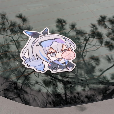 Chibi Bronya Zaychik and Homu Honkai Impact 3rd Waterproof Sticker ...