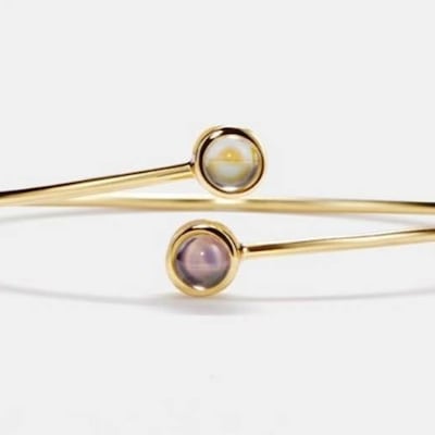 PERIMADE Evil Eye Nazar Bypass Ring Turkish Blue Eye Stacking Ring ...