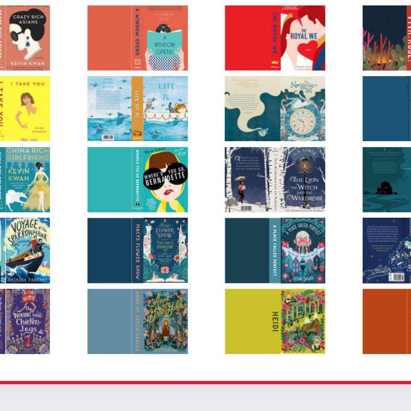 Mega Lot 1600 Miniature Book Covers, Mini Books Templates / Printable ...