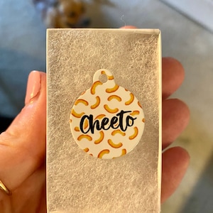 Taco Pet Tag Food Dog Tag Fiesta Dog Tag Custom Taco Cat | Etsy