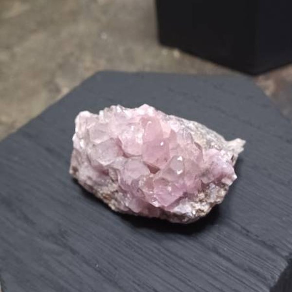 Gemmy Cerussite Crystals With Bladed Barite Weathered Galena, Moroccan ...