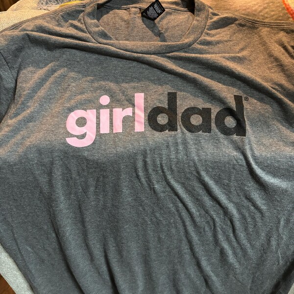 Girldad® Blush Frost Shirt, Girl Dad, Girl Dad Gift, Dad of Girls, Dad ...