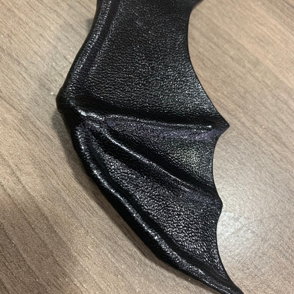 Hand Made Leather Bat Wing - Etsy