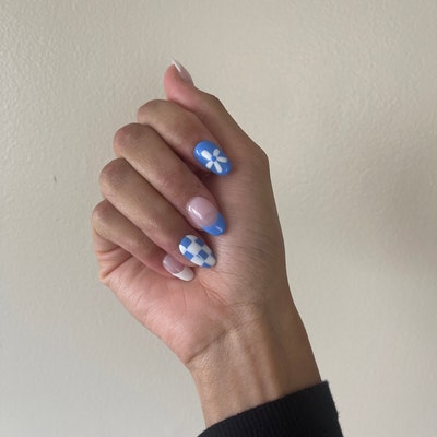 Solid Jelly Color Nails CHOOSE Your Color Gloss or Matte - Etsy