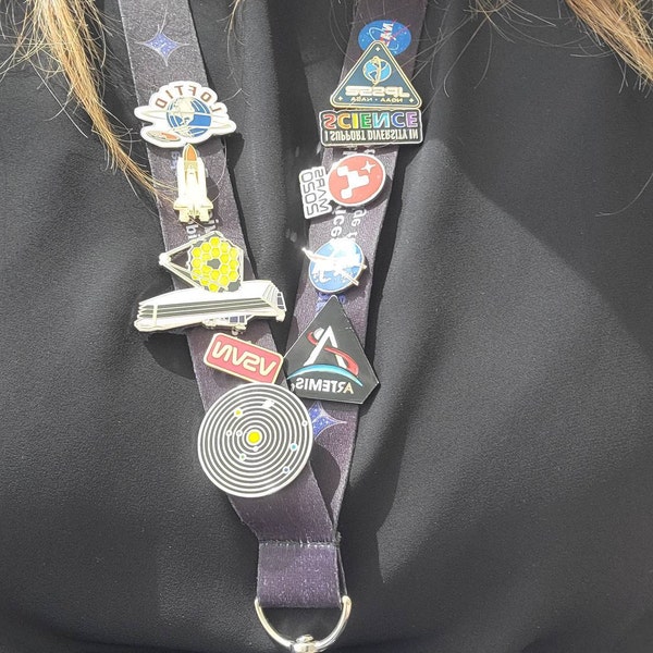 Solar System Enamel Pin - Voyager Golden Record Lapel / Brooch Pin ...