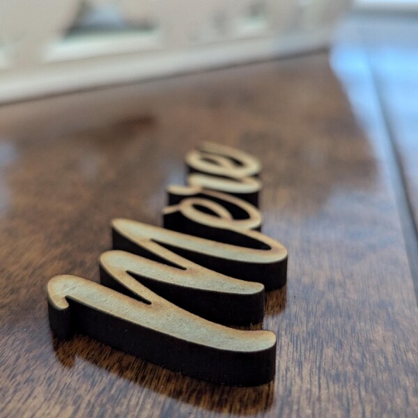 Laser Cut Handwriting Sign Personalized Sign From Handwriting or ...